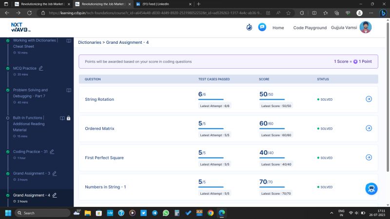Gujjula Vamsi on LinkedIn: #day70 #fullstack #programming ... Gujjula Vamsi on LinkedIn: #day70 #fullstack #programming ...