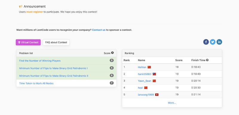 Vibho Sharma on LinkedIn: 🚀 LeetCode Biweekly Contest 136 Highlights! 🚀 ... Vibho Sharma on LinkedIn: 🚀 LeetCode Biweekly Contest 136 Highlights! 🚀 ...