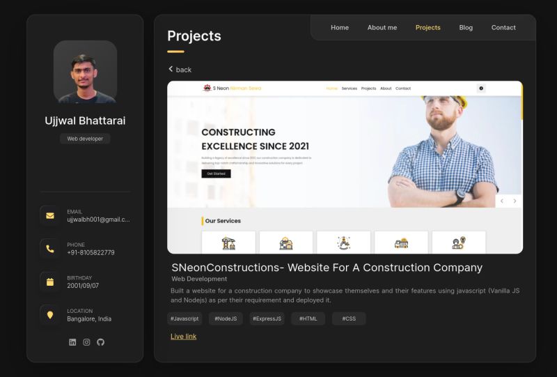 Ujjwal Bhattarai on LinkedIn: #nextjs #portfoliowebsite # ... Ujjwal Bhattarai on LinkedIn: #nextjs #portfoliowebsite # ...