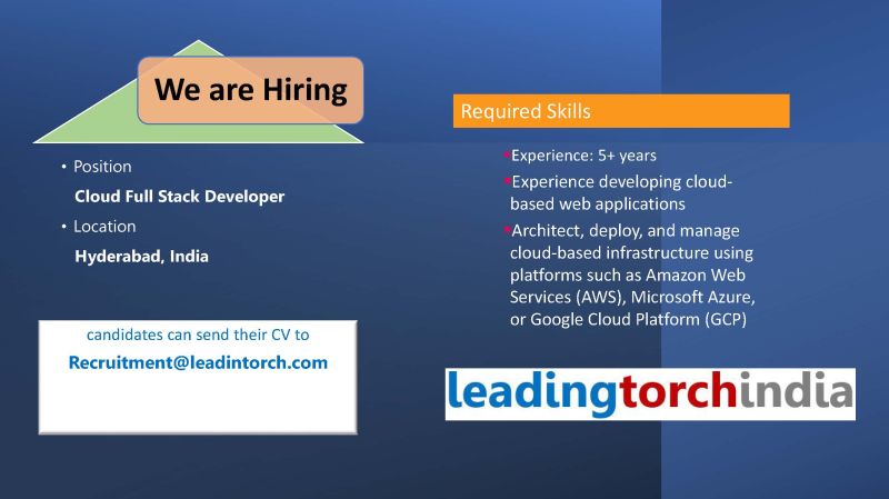 Swathi Reddy on LinkedIn: #leadingtorchindia #hyderabad #aws #gcp Swathi Reddy on LinkedIn: #leadingtorchindia #hyderabad #aws #gcp