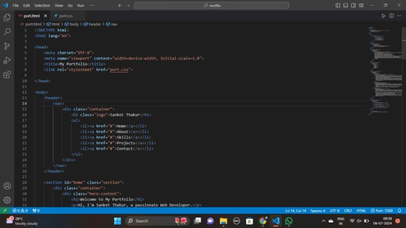 SANKET THAKUR on LinkedIn: #webdevelopment #html #css #bharatintern # ... SANKET THAKUR on LinkedIn: #webdevelopment #html #css #bharatintern # ...
