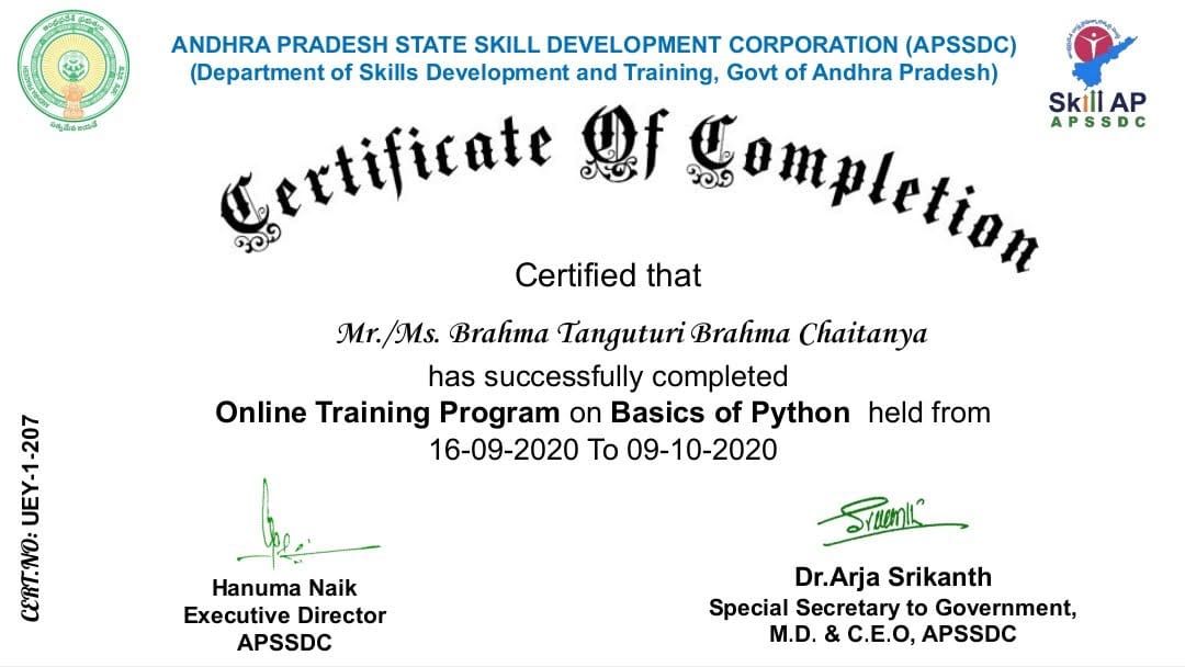 Tanguturi Brahma Chaitanya on LinkedIn: #python #programming #learning ... Tanguturi Brahma Chaitanya on LinkedIn: #python #programming #learning ...