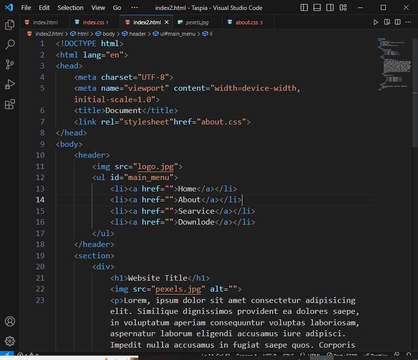 Taspia Nahar on LinkedIn: #webdesigning #html #css #html5 #htmlcss # ... Taspia Nahar on LinkedIn: #webdesigning #html #css #html5 #htmlcss # ...