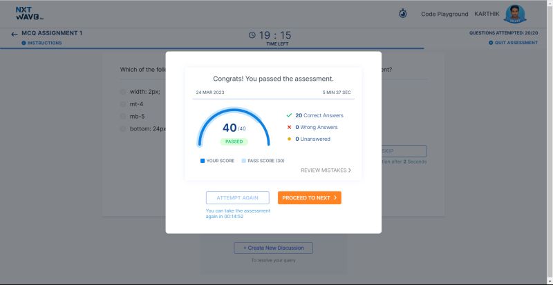 Karthik S on LinkedIn: #html #connections #ccbp #nxtwave #mocktest Karthik S on LinkedIn: #html #connections #ccbp #nxtwave #mocktest