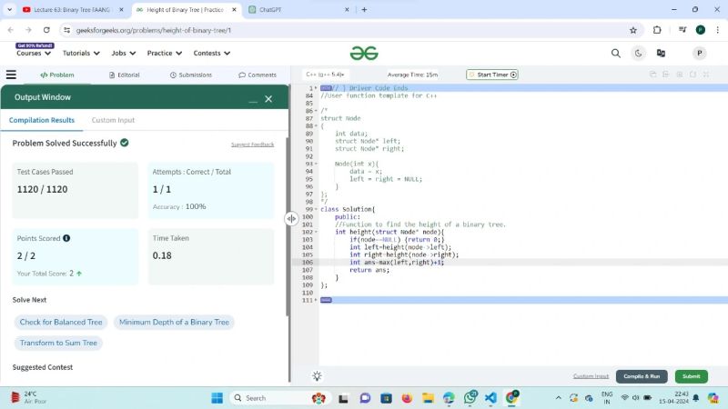Prachi Jain on LinkedIn: #datastructures #algorithms #binarytrees # ... Prachi Jain on LinkedIn: #datastructures #algorithms #binarytrees # ...