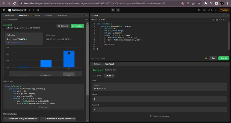 Sudhanshu Tiwary on LinkedIn: #leetcode #100daysofcode Sudhanshu Tiwary on LinkedIn: #leetcode #100daysofcode
