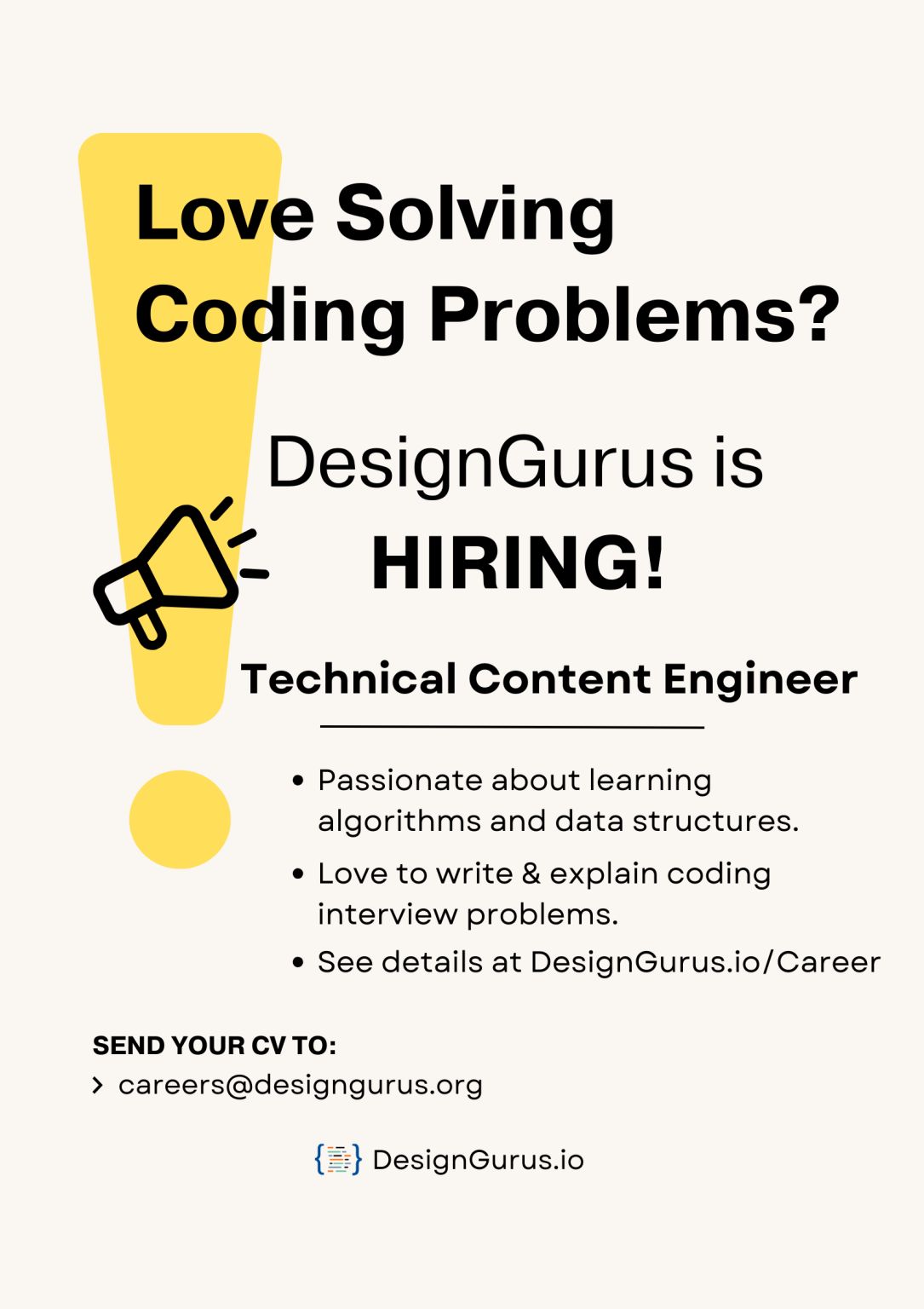 Design Gurus on LinkedIn: #hiring #algorithms #codinginterviews Design Gurus on LinkedIn: #hiring #algorithms #codinginterviews