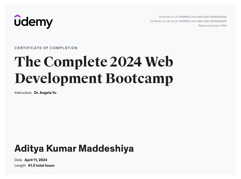 Aditya Kumar Maddeshiya on LinkedIn: #learning #frontend #backend # ... Aditya Kumar Maddeshiya on LinkedIn: #learning #frontend #backend # ...