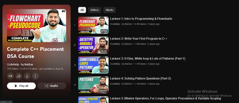 Tushar Verma on LinkedIn: #dsa #youtube #content #quality #codehelp # ... Tushar Verma on LinkedIn: #dsa #youtube #content #quality #codehelp # ...