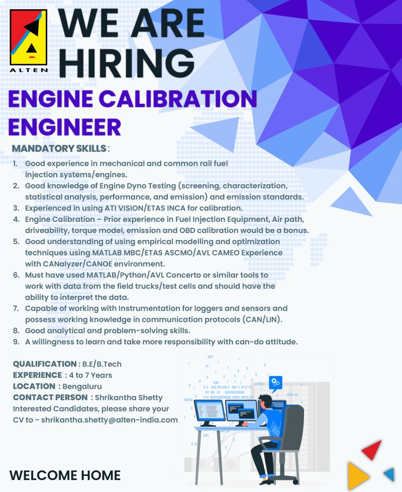 Shrikanth Shetty on LinkedIn: #altenindia #enginecalibration #matlab # ... Shrikanth Shetty on LinkedIn: #altenindia #enginecalibration #matlab # ...