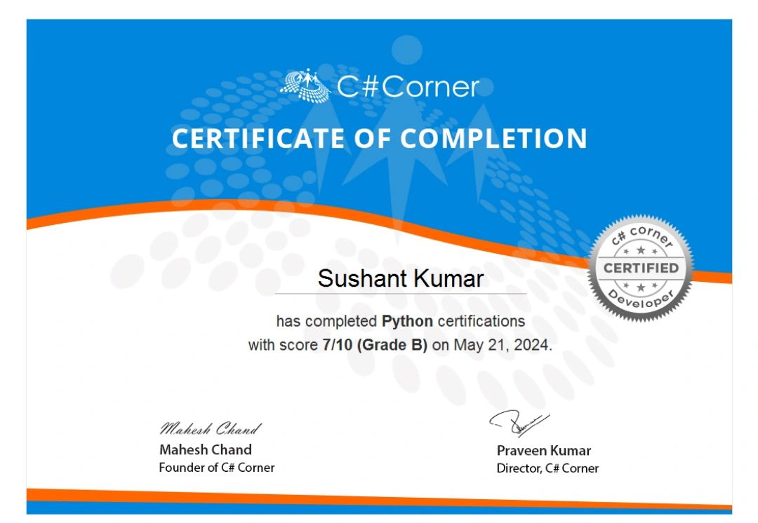 Sushant Kumar on LinkedIn: From Beginner to Python Pro: Dive Deep into ... Sushant Kumar on LinkedIn: From Beginner to Python Pro: Dive Deep into ...