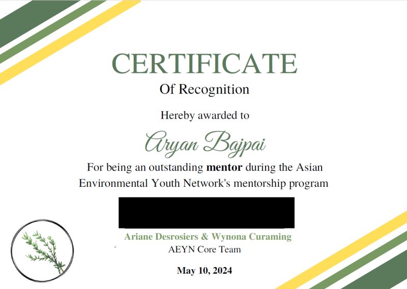 Aryan Bajpai on LinkedIn: #mentor #climate #adaptation #resilience Aryan Bajpai on LinkedIn: #mentor #climate #adaptation #resilience