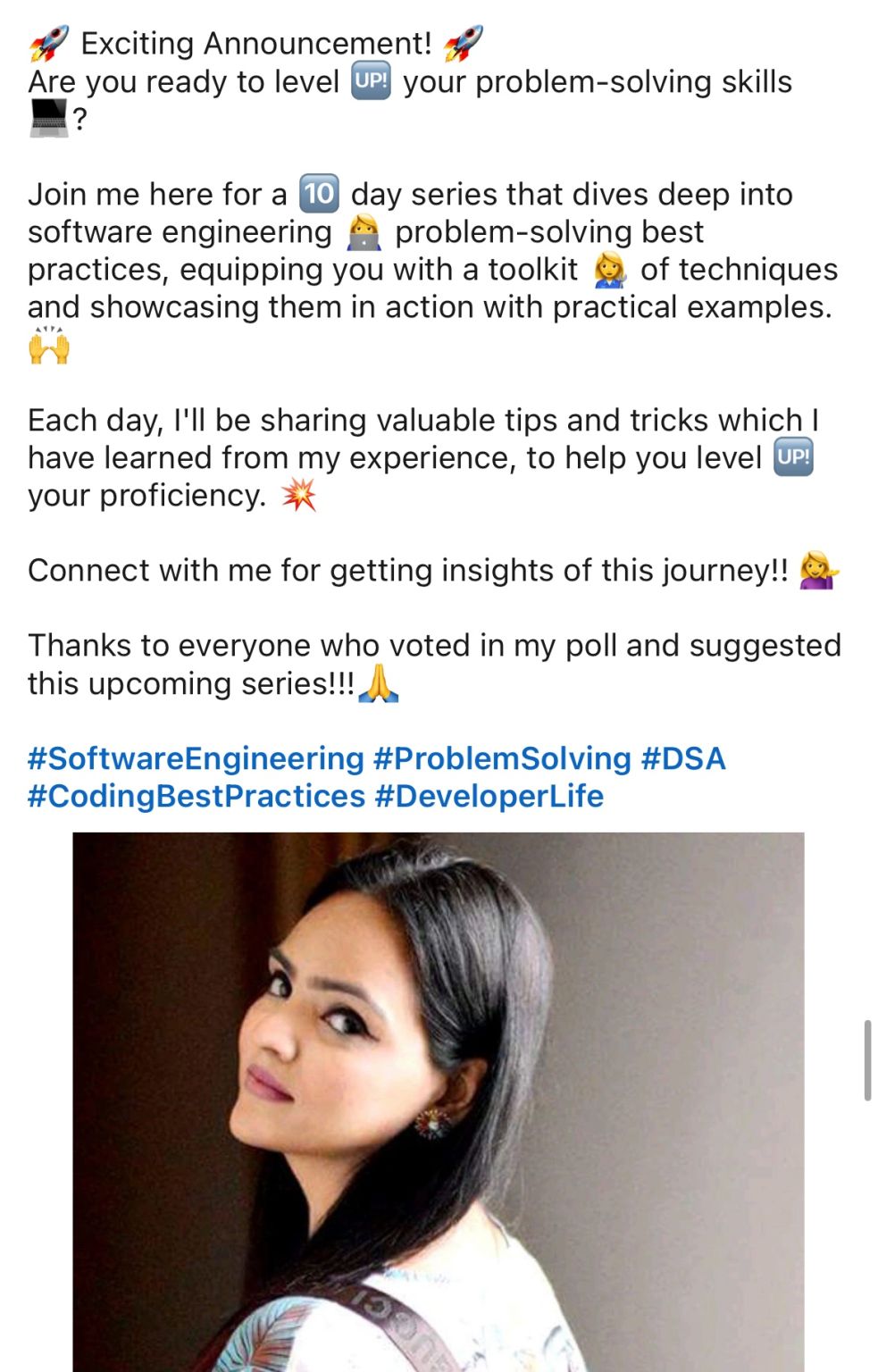 Anshika Sinha on LinkedIn: #softwareengineering #problemsolving #dsa # ... Anshika Sinha on LinkedIn: #softwareengineering #problemsolving #dsa # ...