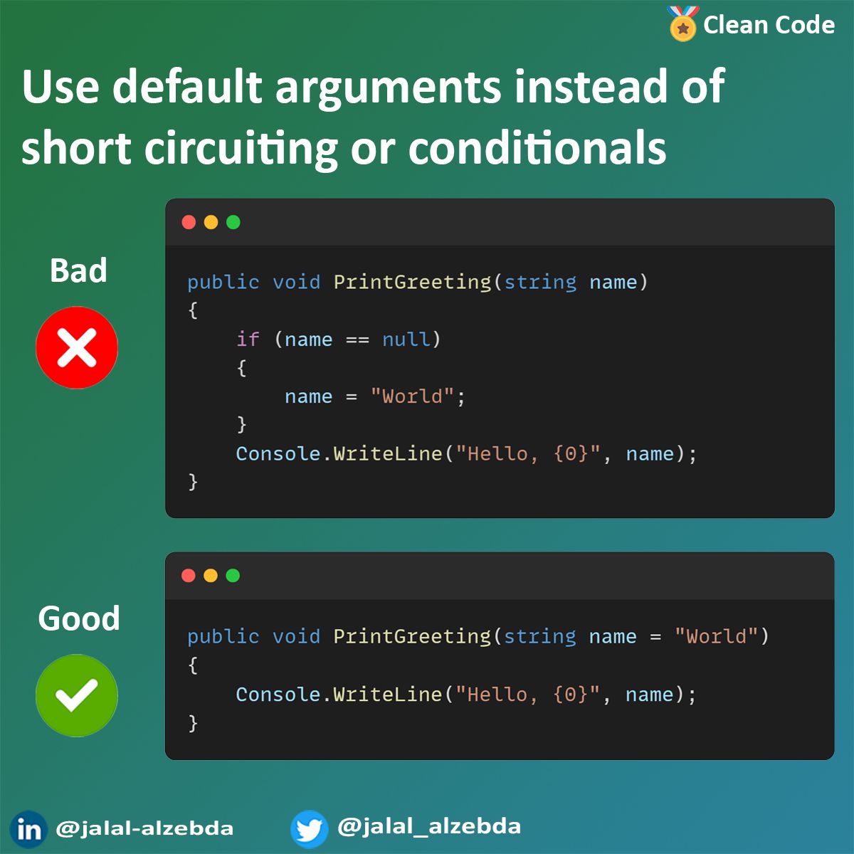 Jalal Alzebda on LinkedIn: #csharp #javascript #programming #python # ... Jalal Alzebda on LinkedIn: #csharp #javascript #programming #python # ...