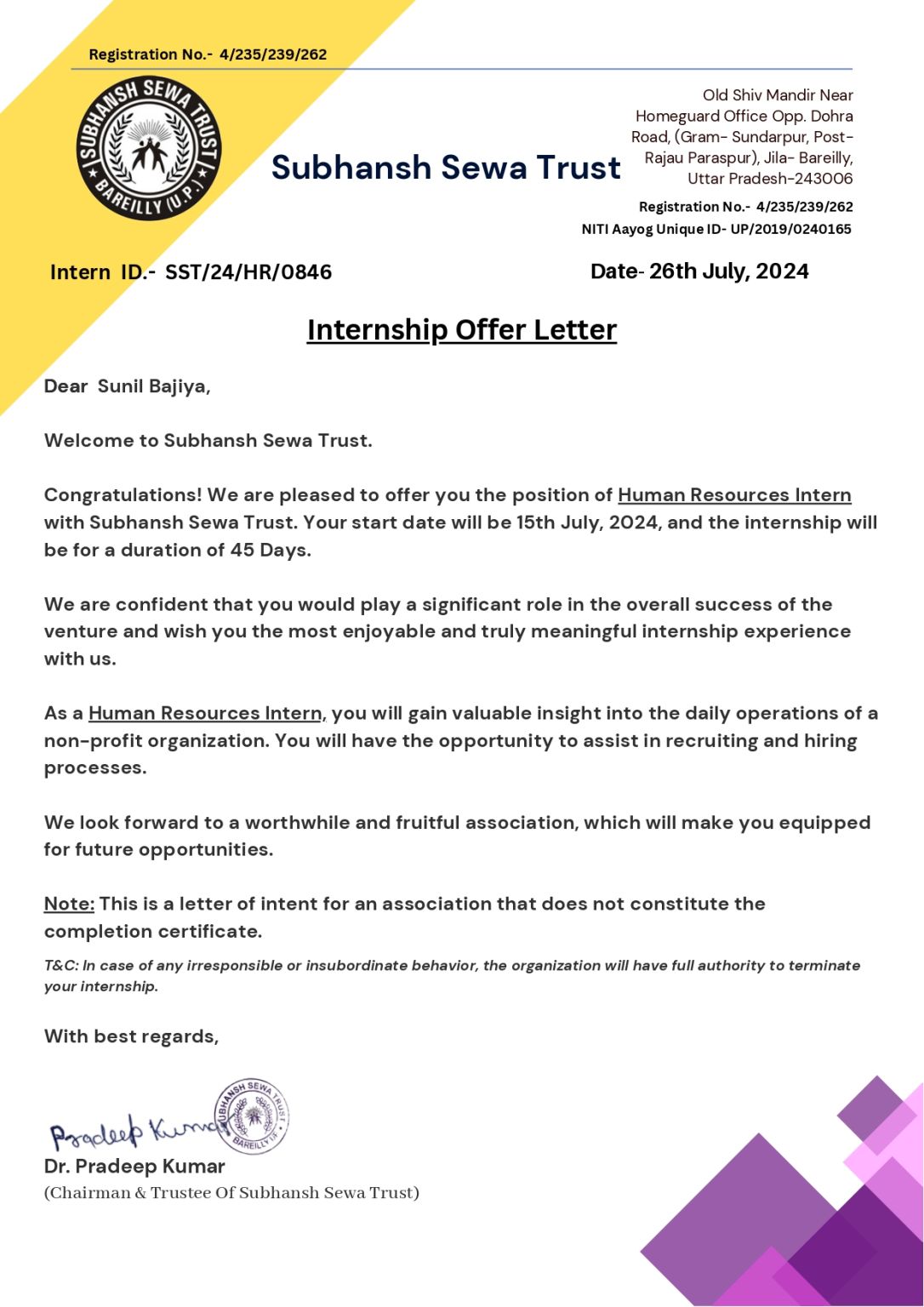 Sunil Bajiya on LinkedIn: #hired #newbeginnings #hrintern # ... Sunil Bajiya on LinkedIn: #hired #newbeginnings #hrintern # ...