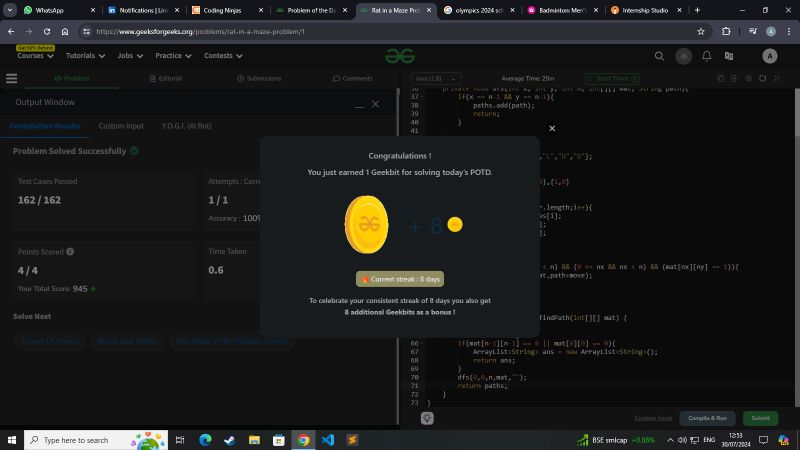 Aman Agrawal on LinkedIn: #gfg #geekstreak2024 #geekstreakchallenge # ... Aman Agrawal on LinkedIn: #gfg #geekstreak2024 #geekstreakchallenge # ...