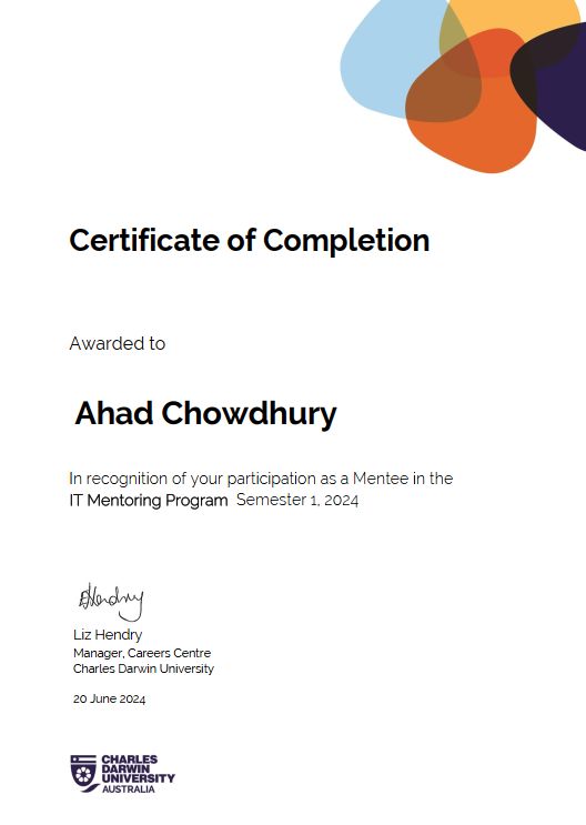 Ahad Chowdhury on LinkedIn: #mentoring_program #professionaldevelopment ... Ahad Chowdhury on LinkedIn: #mentoring_program #professionaldevelopment ...