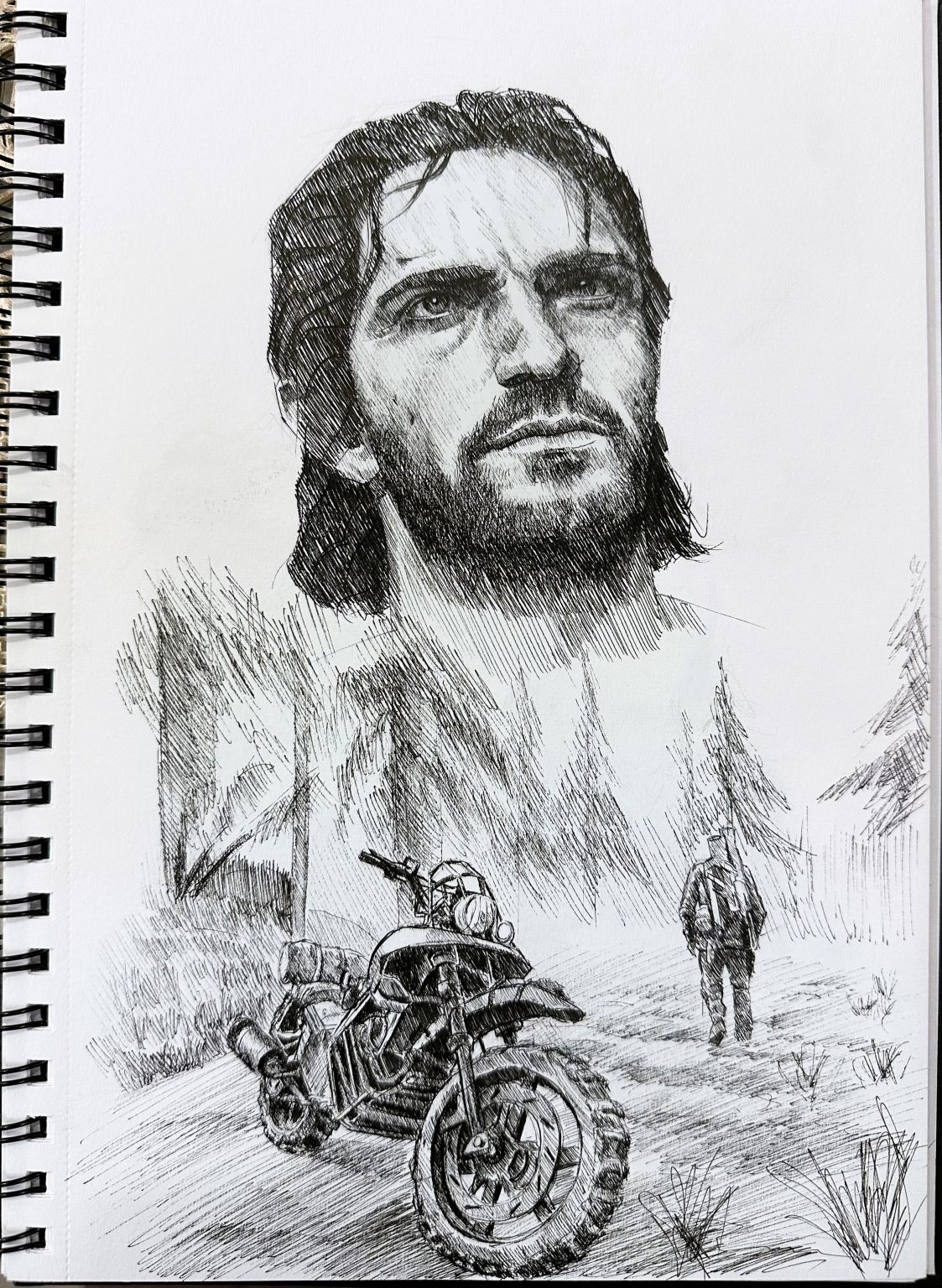 Yash Gupta on LinkedIn: Days Gone illustration Yash Gupta on LinkedIn: Days Gone illustration