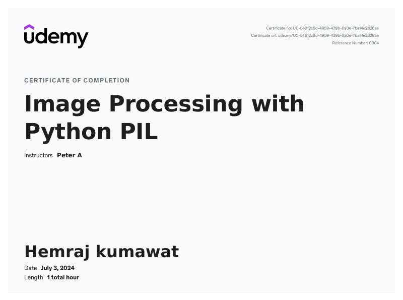 Hemraj Kumawat on LinkedIn: #udemy #liveforcoding #python # ... Hemraj Kumawat on LinkedIn: #udemy #liveforcoding #python # ...