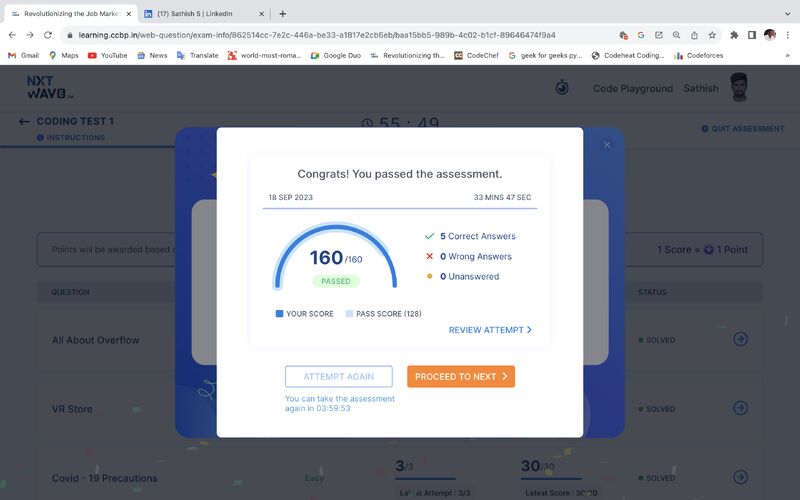 Sathish S on LinkedIn: #learning #150daysofcodingchallenge #nxtwave # ... Sathish S on LinkedIn: #learning #150daysofcodingchallenge #nxtwave # ...