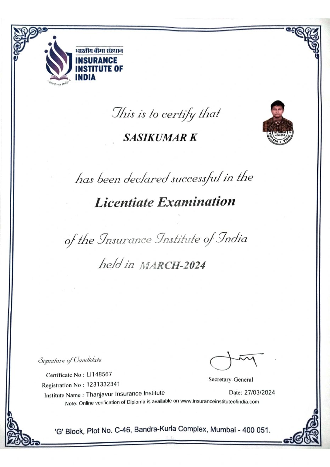 Sasikumar K on LinkedIn: I'm thrilled to share that I've successfully ... Sasikumar K on LinkedIn: I'm thrilled to share that I've successfully ...
