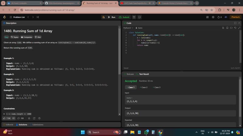 Aravinnth S on LinkedIn: #100daysofleetcode #algorithmarchitect # ... Aravinnth S on LinkedIn: #100daysofleetcode #algorithmarchitect # ...