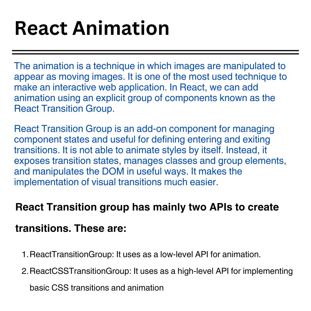 Tpoint Tech on LinkedIn: #reactjs #nodejs #angularjs #vue #reactprops # ... Tpoint Tech on LinkedIn: #reactjs #nodejs #angularjs #vue #reactprops # ...