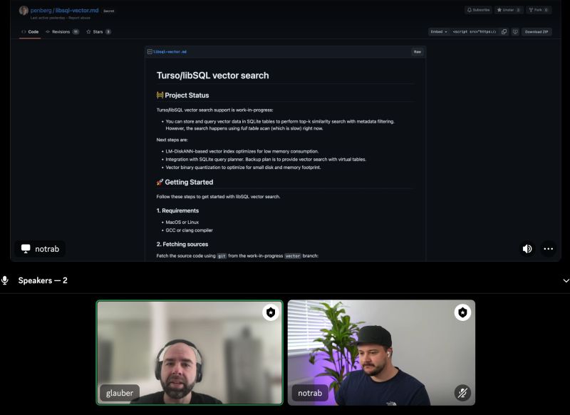 Turso on LinkedIn: #turso #sqlite #vectordb #vectorsearch #libsql Turso on LinkedIn: #turso #sqlite #vectordb #vectorsearch #libsql