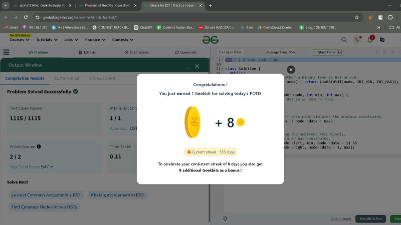 Arpita Ghadai on LinkedIn: #connections #geekstreak2024 #contest #gfg # ... Arpita Ghadai on LinkedIn: #connections #geekstreak2024 #contest #gfg # ...