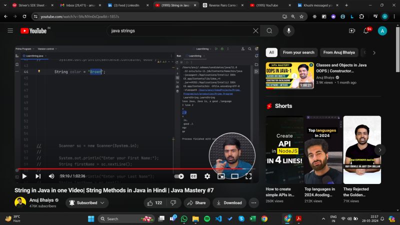 Aman yadav on LinkedIn: #java #day2 #coding #datastructures #algorithms ... Aman yadav on LinkedIn: #java #day2 #coding #datastructures #algorithms ...