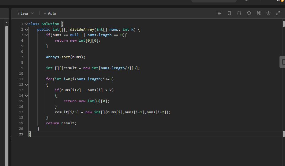 Yeshwanth Chintaginjala on LinkedIn: Today's leetcode problem 2966 ... Yeshwanth Chintaginjala on LinkedIn: Today's leetcode problem 2966 ...