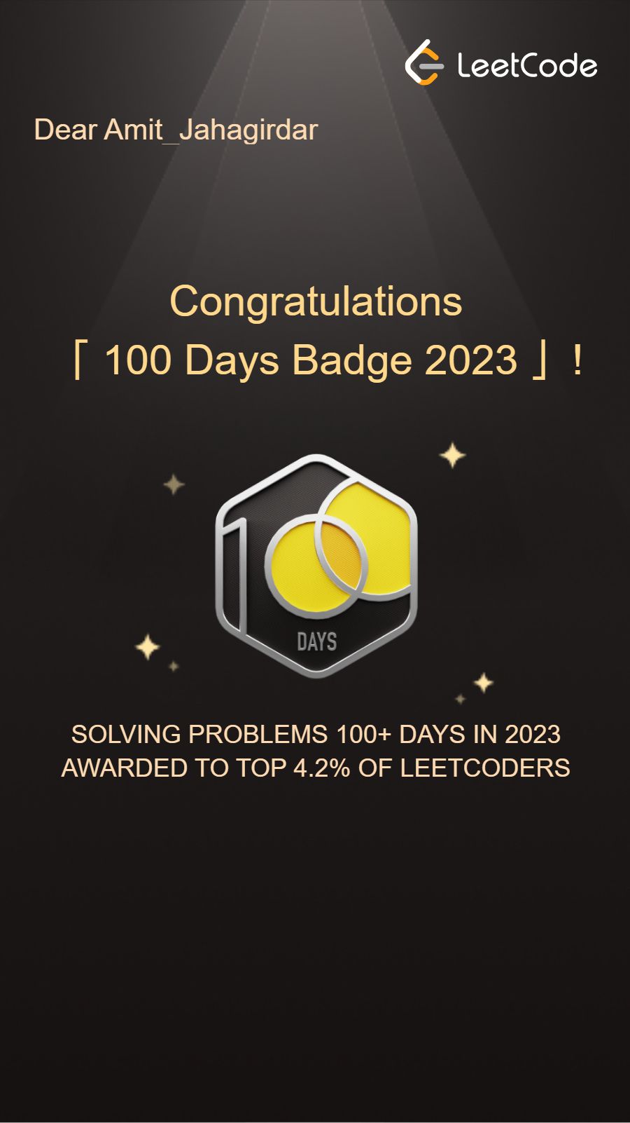 Amit Jahagirdar on LinkedIn: #100daysofcode #datastructures #algorithms ... Amit Jahagirdar on LinkedIn: #100daysofcode #datastructures #algorithms ...