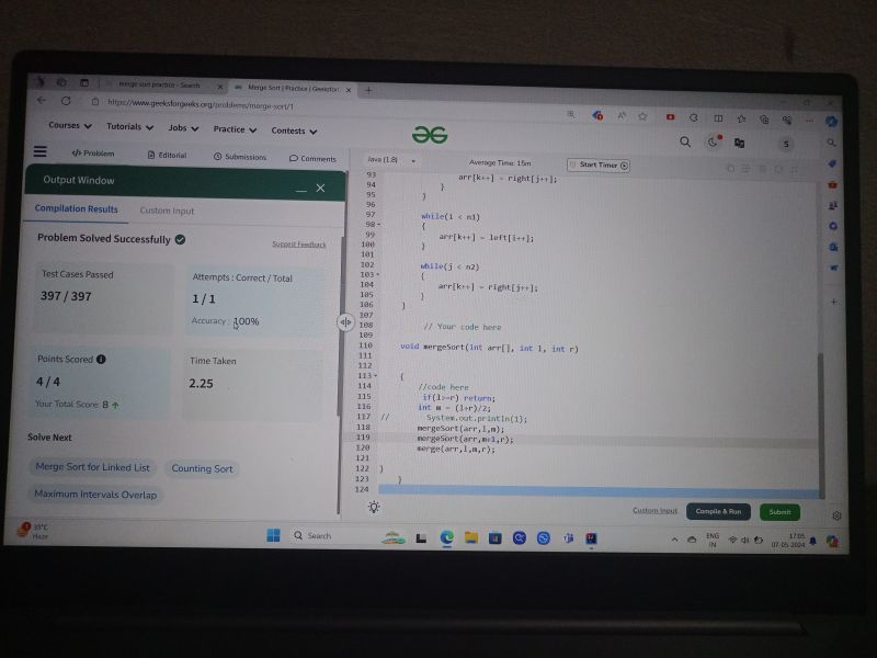 Satyam Singh on LinkedIn: merge sort algorithm Satyam Singh on LinkedIn: merge sort algorithm