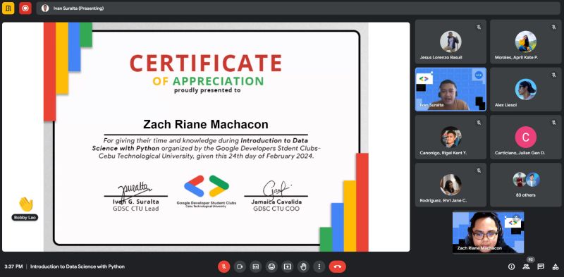 Zach Riane Machacon on LinkedIn: #datascience #python Zach Riane Machacon on LinkedIn: #datascience #python