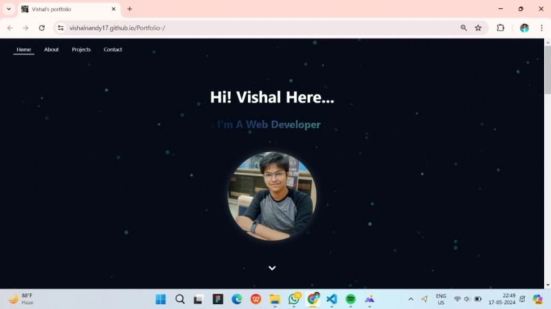 Vishal Nandy on LinkedIn: #webdevelopment #portfolioupgrade # ... Vishal Nandy on LinkedIn: #webdevelopment #portfolioupgrade # ...