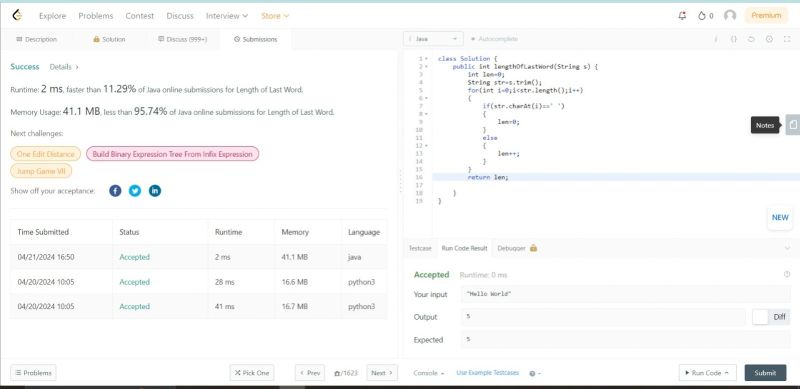 Shrinidhi C on LinkedIn: #leetcode #java #codechallenge #problemsolving ... Shrinidhi C on LinkedIn: #leetcode #java #codechallenge #problemsolving ...