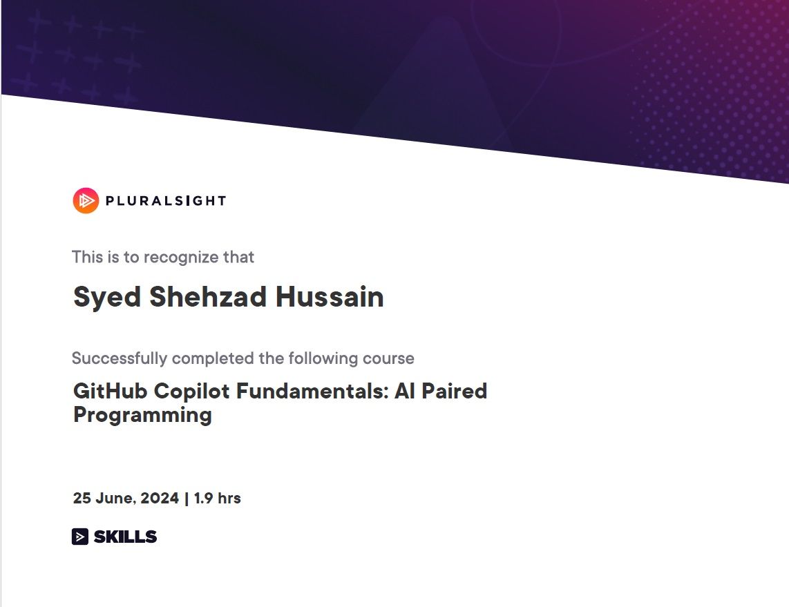 Syed Shehzad Hussain on LinkedIn: Syed Shehzad Hussain on LinkedIn: