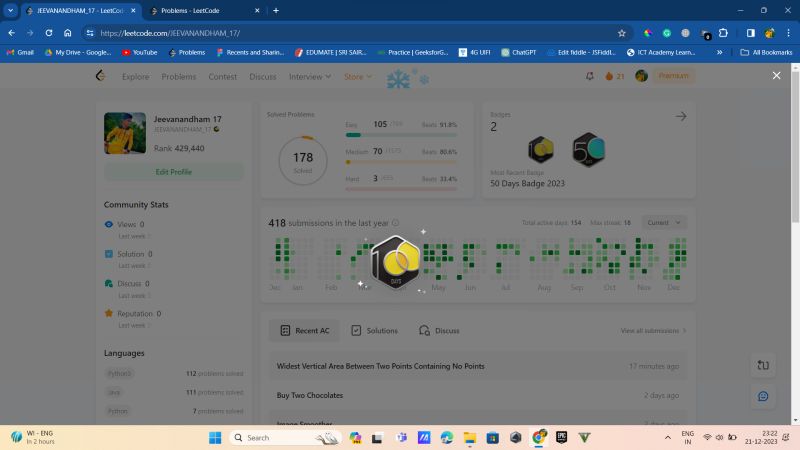 Jeevanandham A on LinkedIn: #leetcode100days #leetcode Jeevanandham A on LinkedIn: #leetcode100days #leetcode
