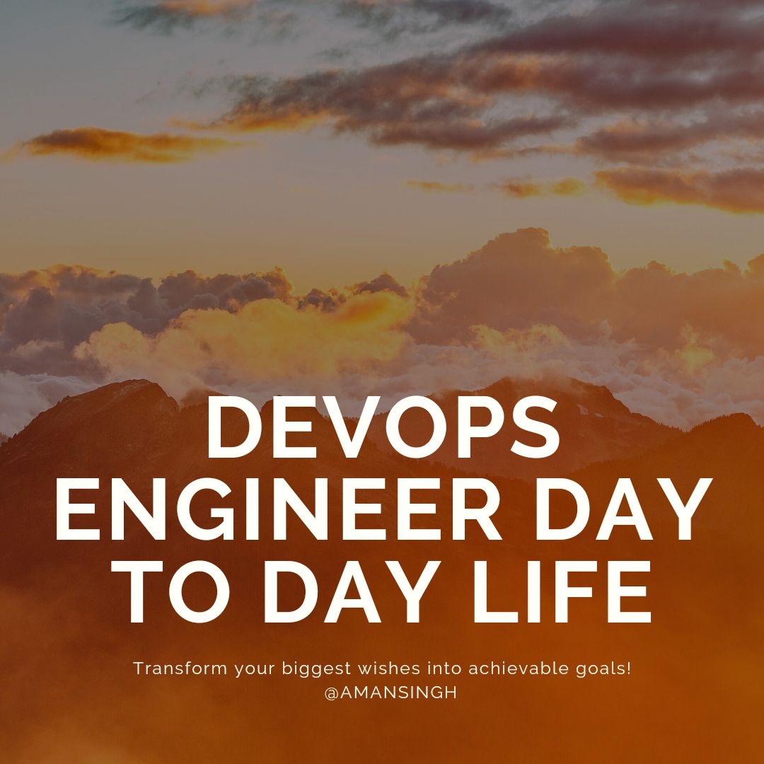 My experience as a DevOps support engineer | Aman singh posted on the ... My experience as a DevOps support engineer | Aman singh posted on the ...