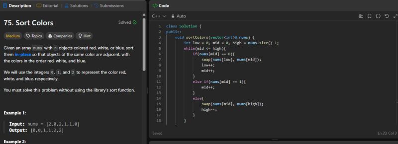 Sanjay S. on LinkedIn: #100daysofcode #codingjourney #leetcode # ... Sanjay S. on LinkedIn: #100daysofcode #codingjourney #leetcode # ...