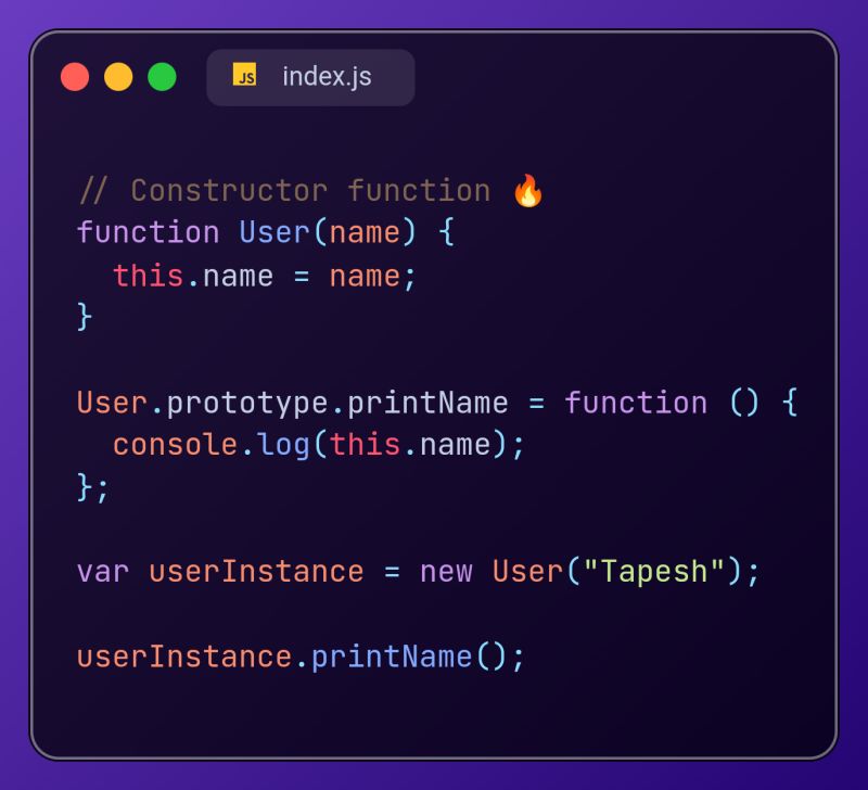 Tapesh Dua on LinkedIn: JavaScript: OOP Introductionπ₯ JS is prototype ... Tapesh Dua on LinkedIn: JavaScript: OOP Introductionπ₯ JS is prototype ...