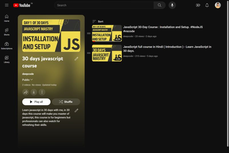 Deep Thapliyal on LinkedIn: #javascript #learnprogramming Deep Thapliyal on LinkedIn: #javascript #learnprogramming