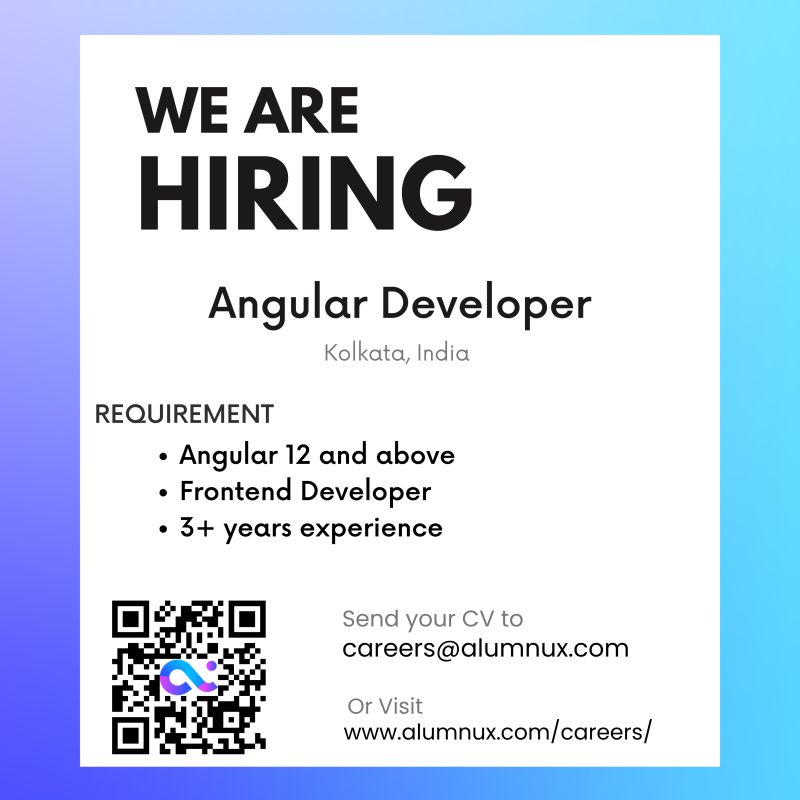 Alumnus Software Limited on LinkedIn: #hiring #angulardeveloper # ... Alumnus Software Limited on LinkedIn: #hiring #angulardeveloper # ...