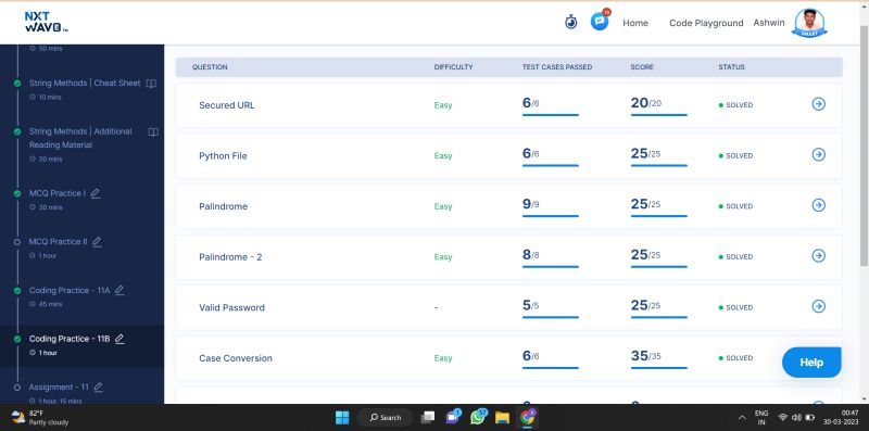 Ashwin Harish.P on LinkedIn: #connections #python #ccbp #nxtwave # ... Ashwin Harish.P on LinkedIn: #connections #python #ccbp #nxtwave # ...