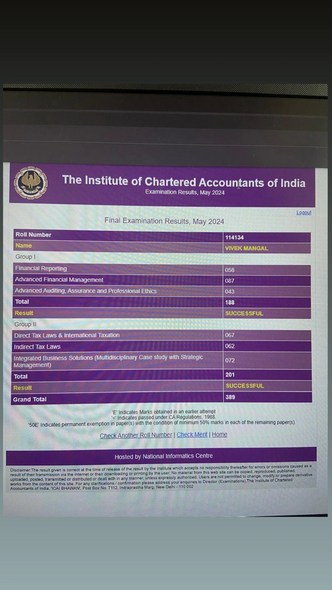 Vivek Mangal on LinkedIn: Officially CA Vivek Mangal 🎓🎓 Vivek Mangal on LinkedIn: Officially CA Vivek Mangal 🎓🎓