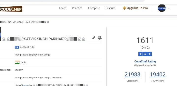 SATVIK SINGH PARIHAR on LinkedIn: #connections #future #codechef # ... SATVIK SINGH PARIHAR on LinkedIn: #connections #future #codechef # ...