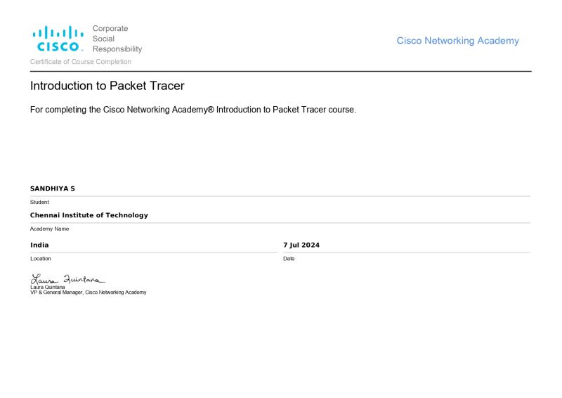 Sandhiya S on LinkedIn: #networking #ciscopackettracer #certification # ... Sandhiya S on LinkedIn: #networking #ciscopackettracer #certification # ...