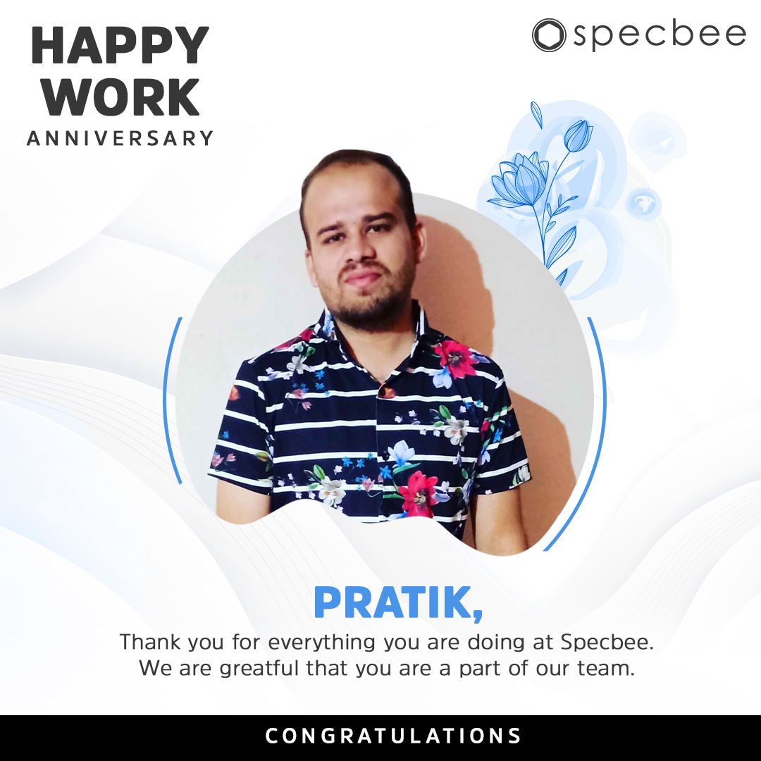 Specbee on LinkedIn: #workanniversary #bestemployee #specbee #work #success Specbee on LinkedIn: #workanniversary #bestemployee #specbee #work #success
