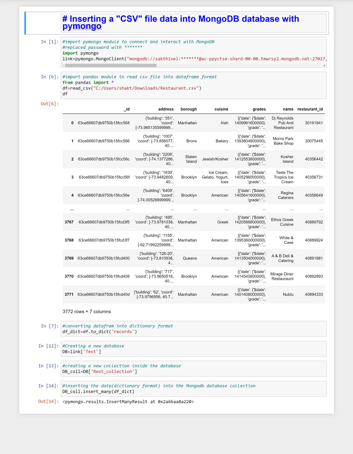 Sakthivel Govindan on LinkedIn: #data #pandas #python #mongodb # ... Sakthivel Govindan on LinkedIn: #data #pandas #python #mongodb # ...