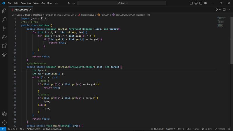Sanjay Mithiya on LinkedIn: #datastructures #algorithms #pairsum # ... Sanjay Mithiya on LinkedIn: #datastructures #algorithms #pairsum # ...